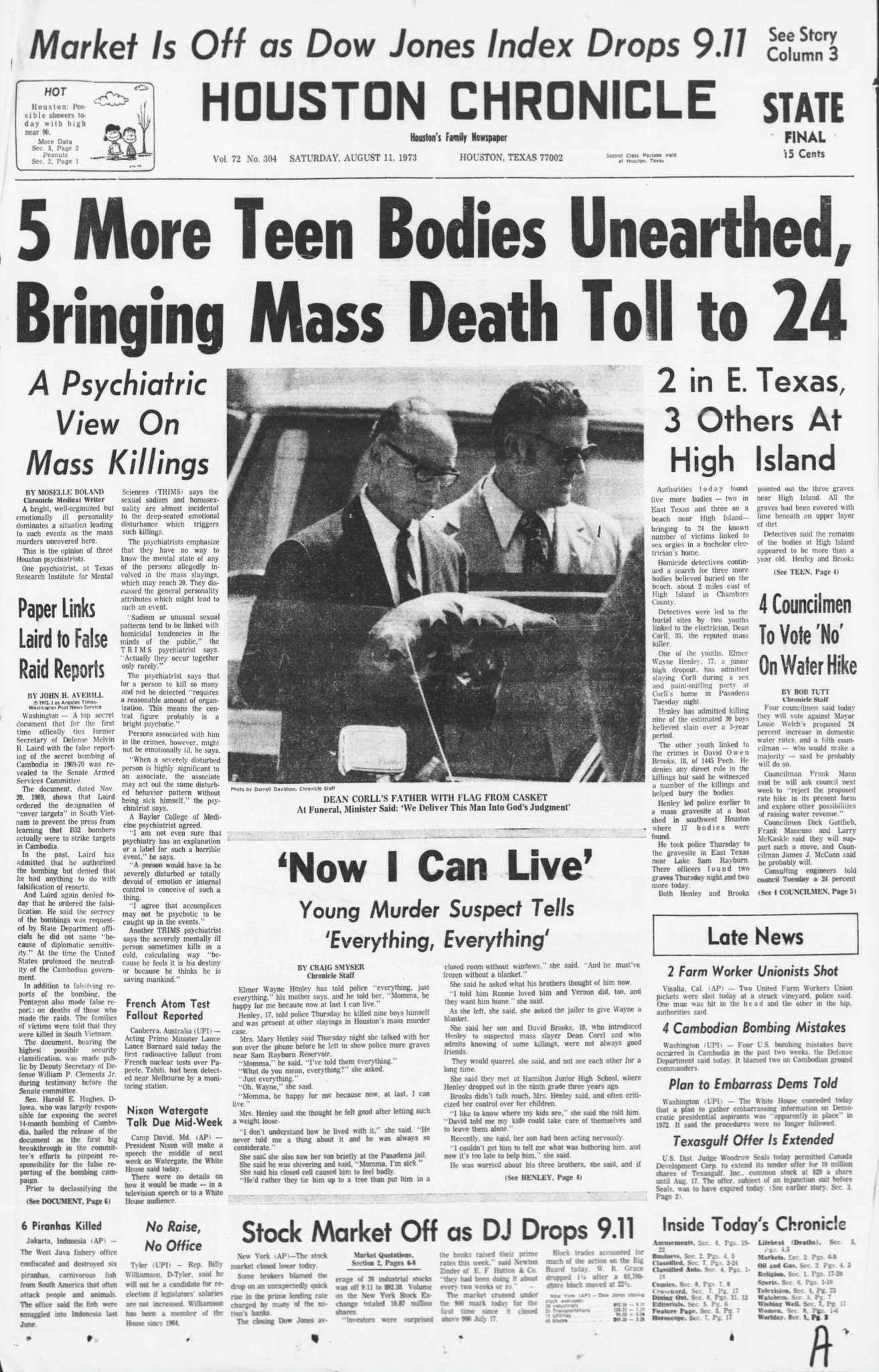 Houston serial killer Dean Corll's accomplice David Brooks could be paroled