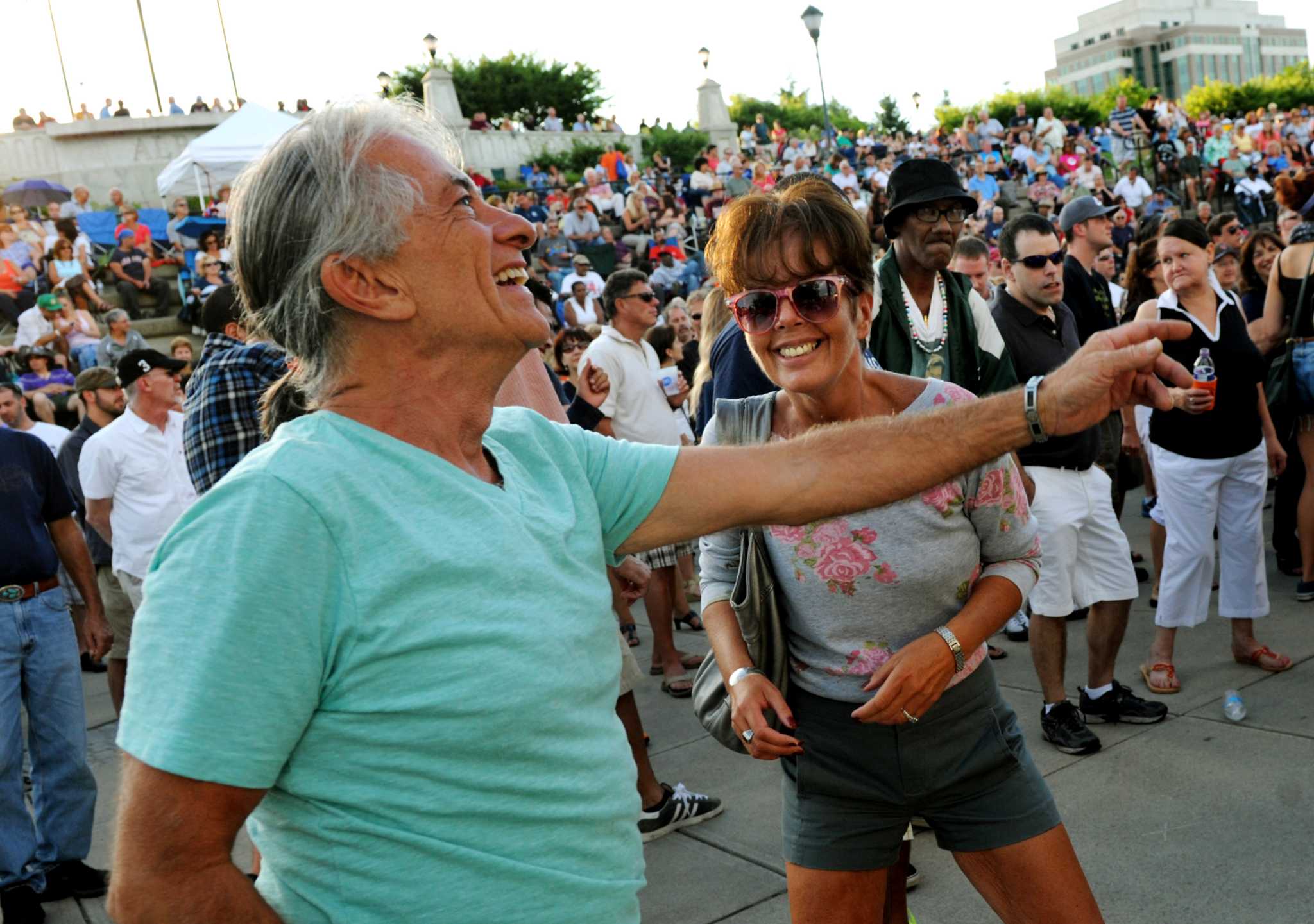 On stage: Local talent