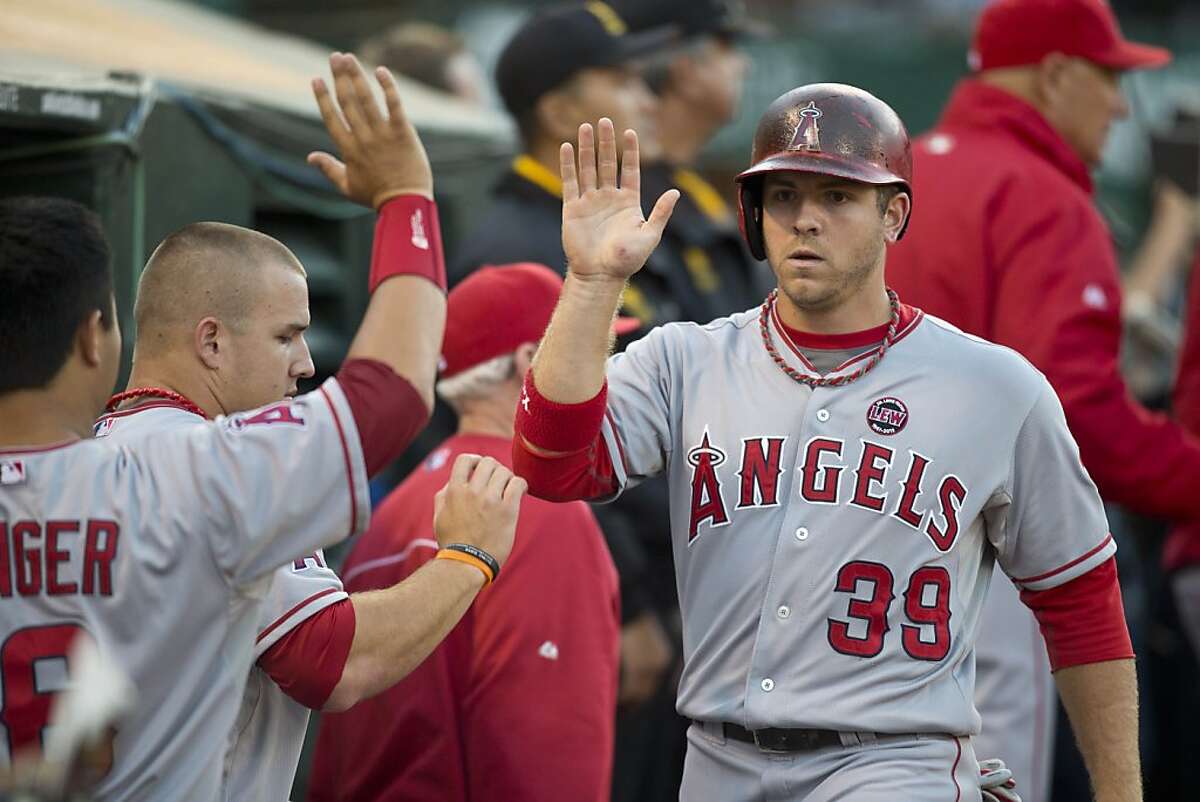 A's pounded by Angels 8-3