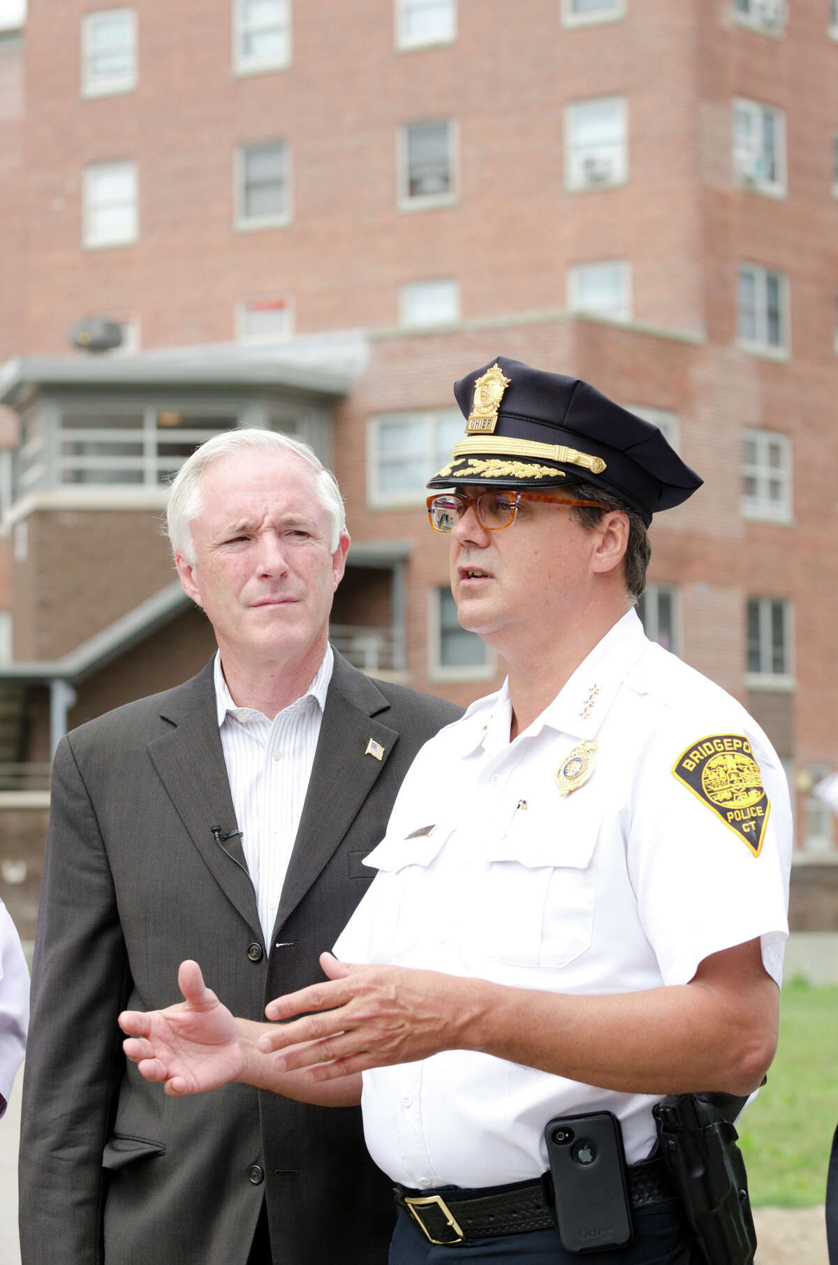 Cops walk a beat in housing complexes