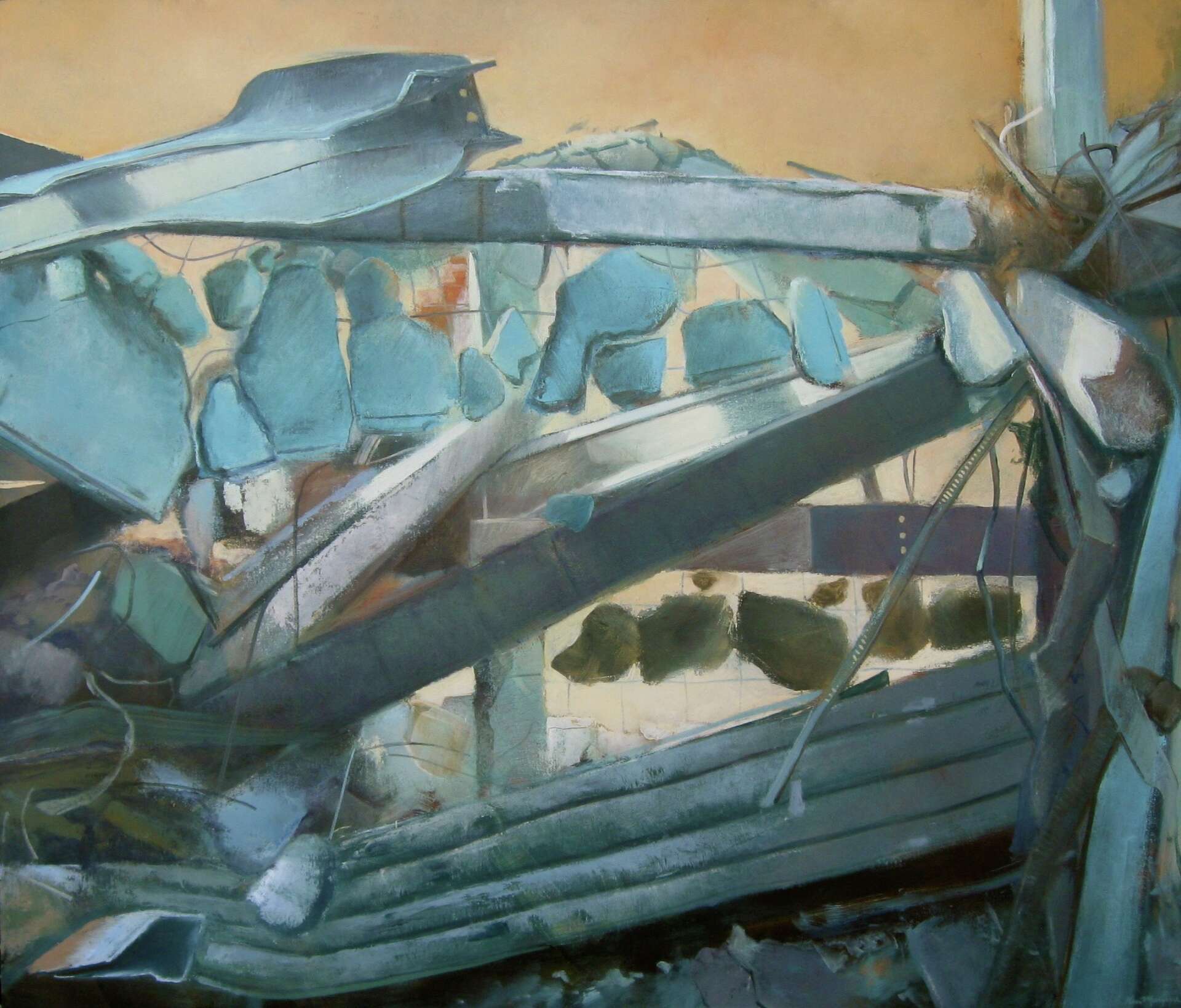 Ken Mazzu finds art in Houston's rubble