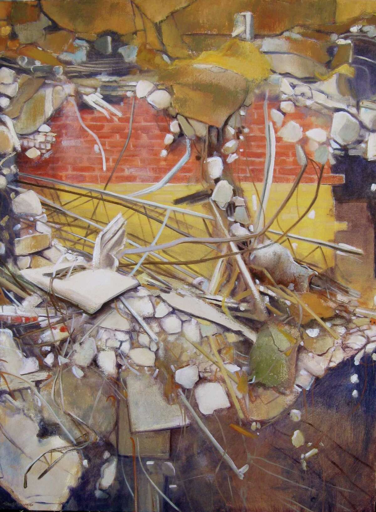 How do you paint a city like Houston?