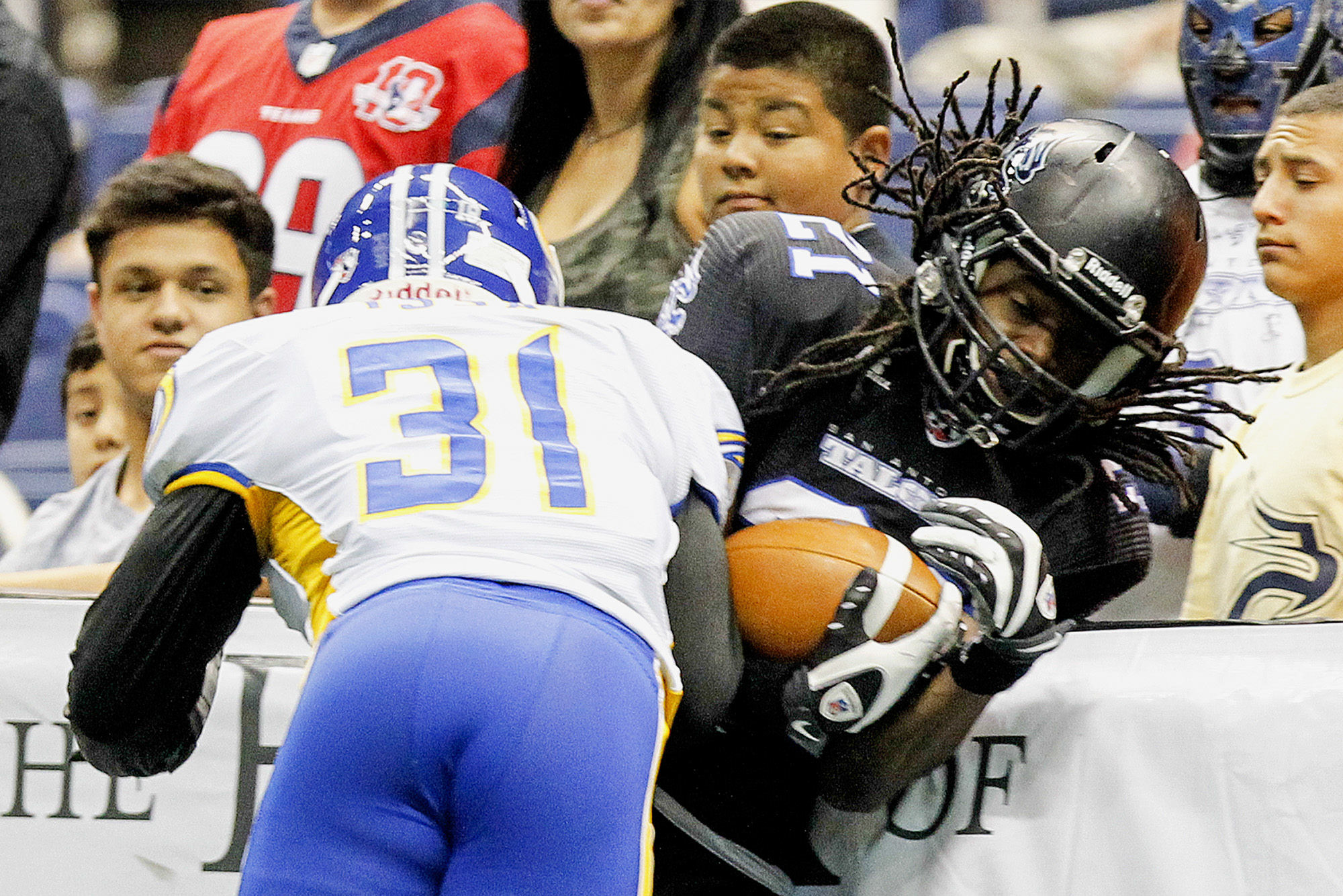 East Central grad stars for S.A. Talons football team