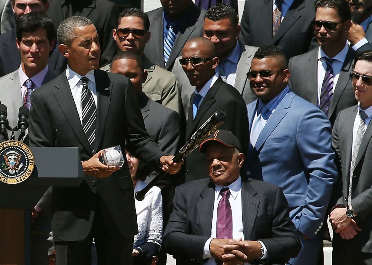 Obama to Giants: Hey, you're a second-half team
