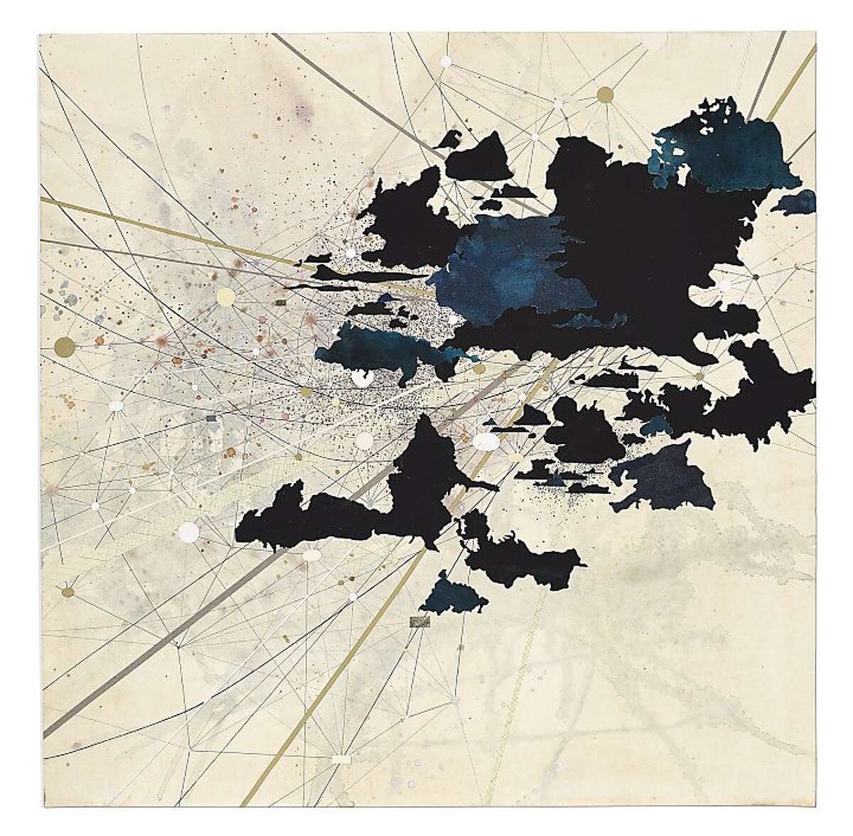 'Journey Forth': Maps inspire abstract works