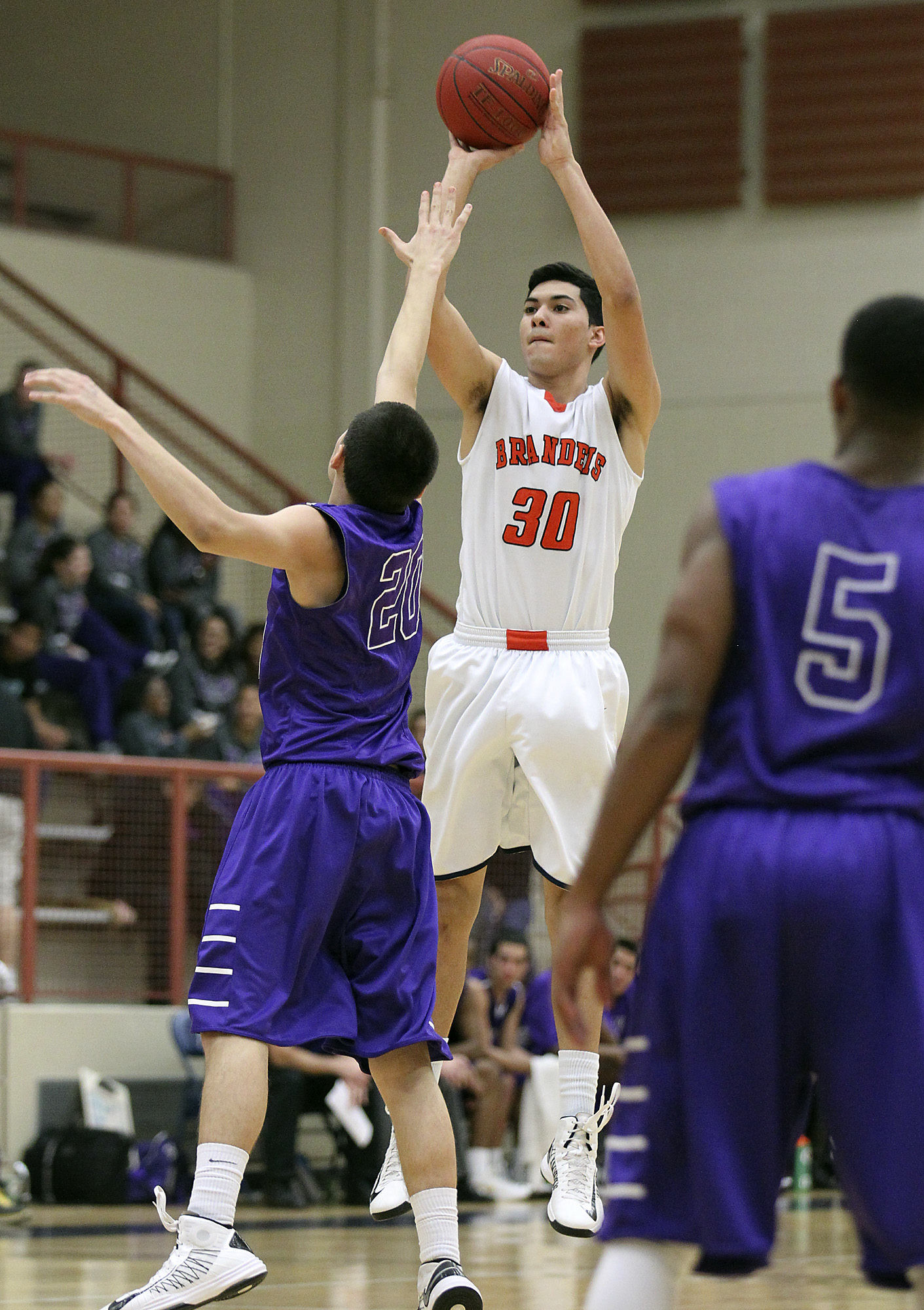 Brandeis player named to all-star basketball match