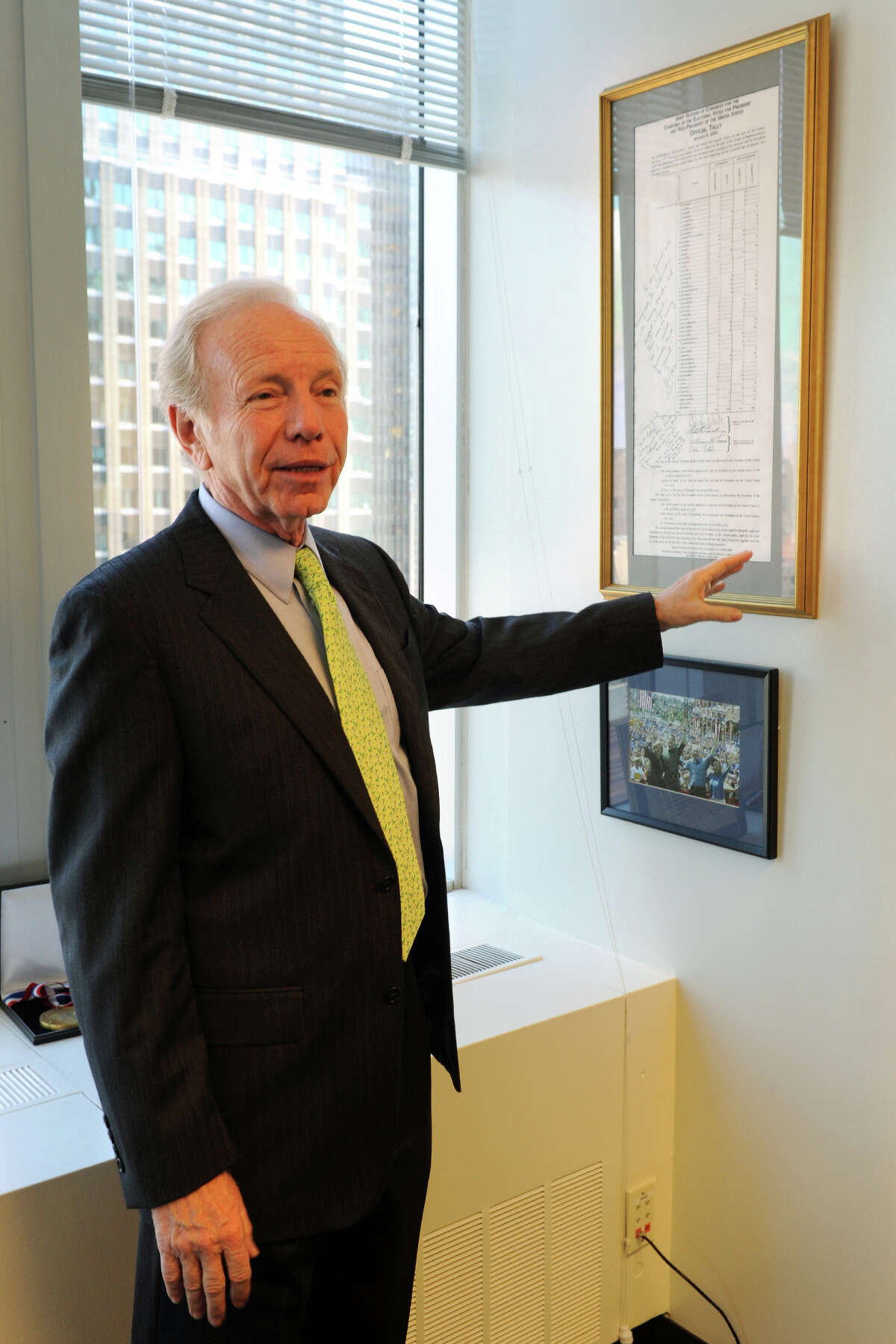 Broadway Joe: Lieberman adapts to the political afterlife