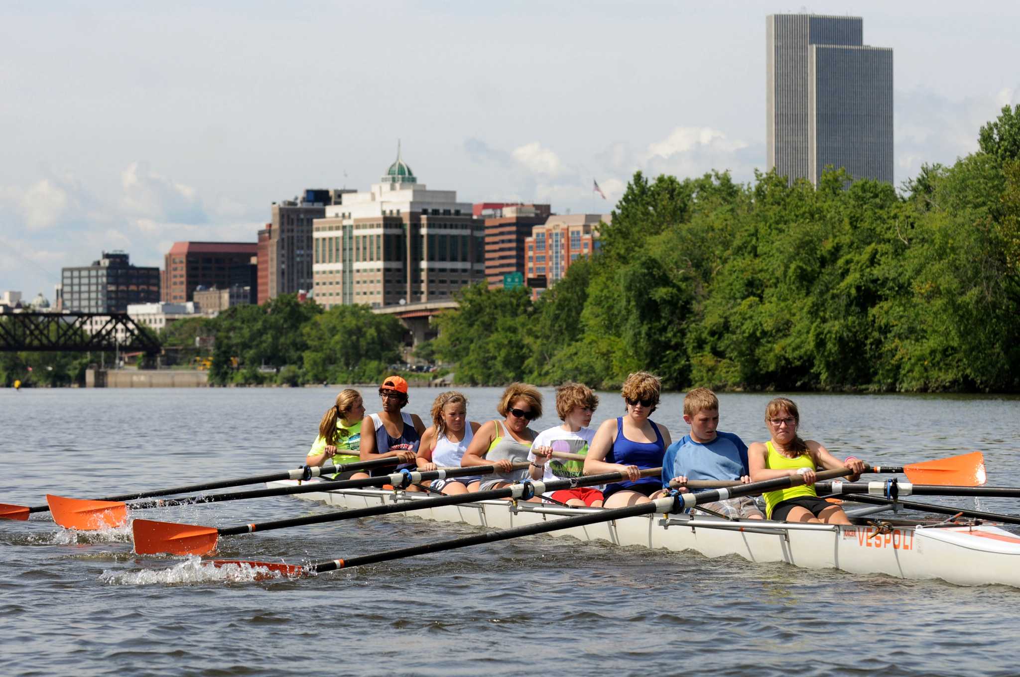 Photos: Rowing camp