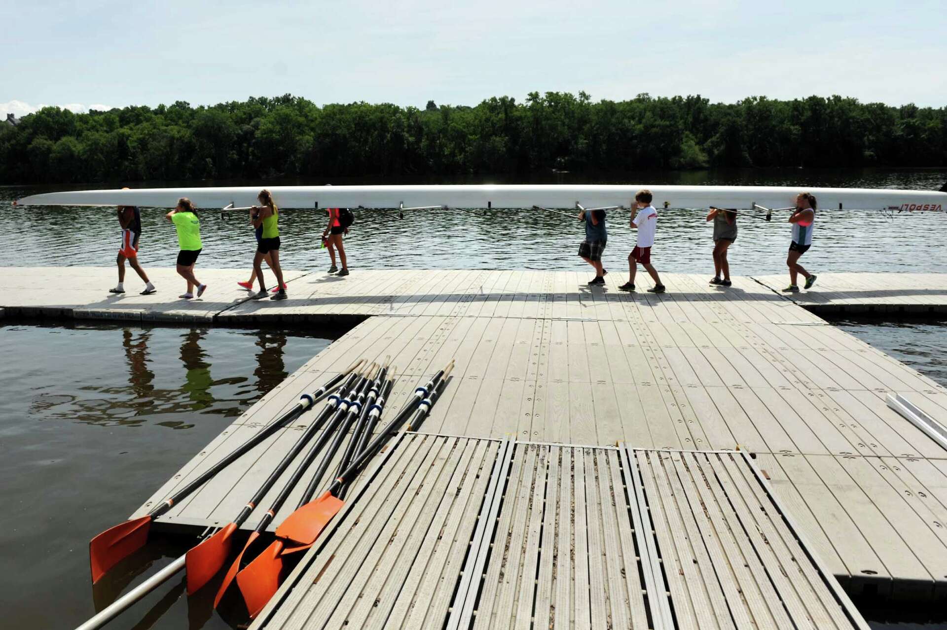 Photos: Rowing camp