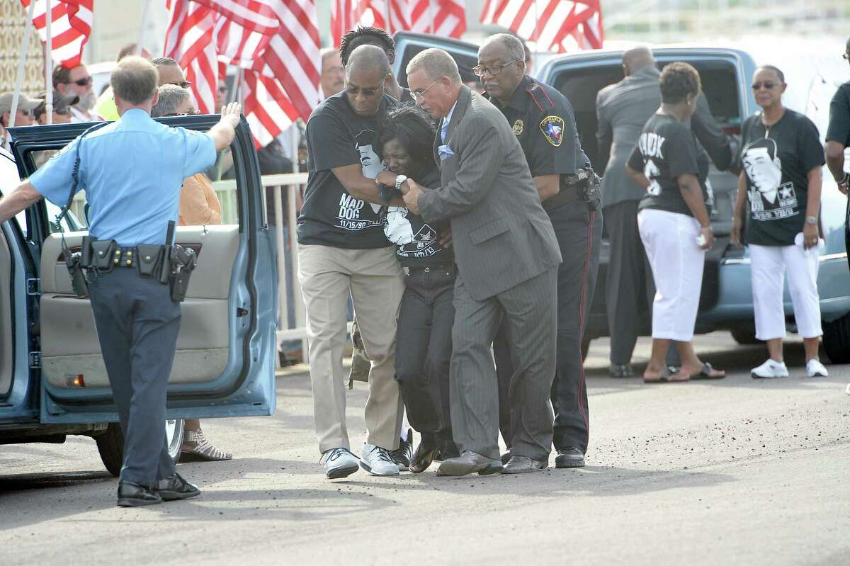 Photos: Sgt. Anthony Maddox returns home