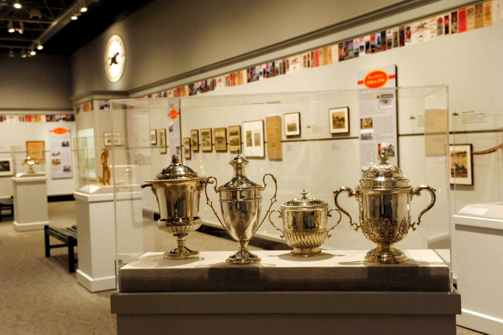 Track's 150th on view in racing museum