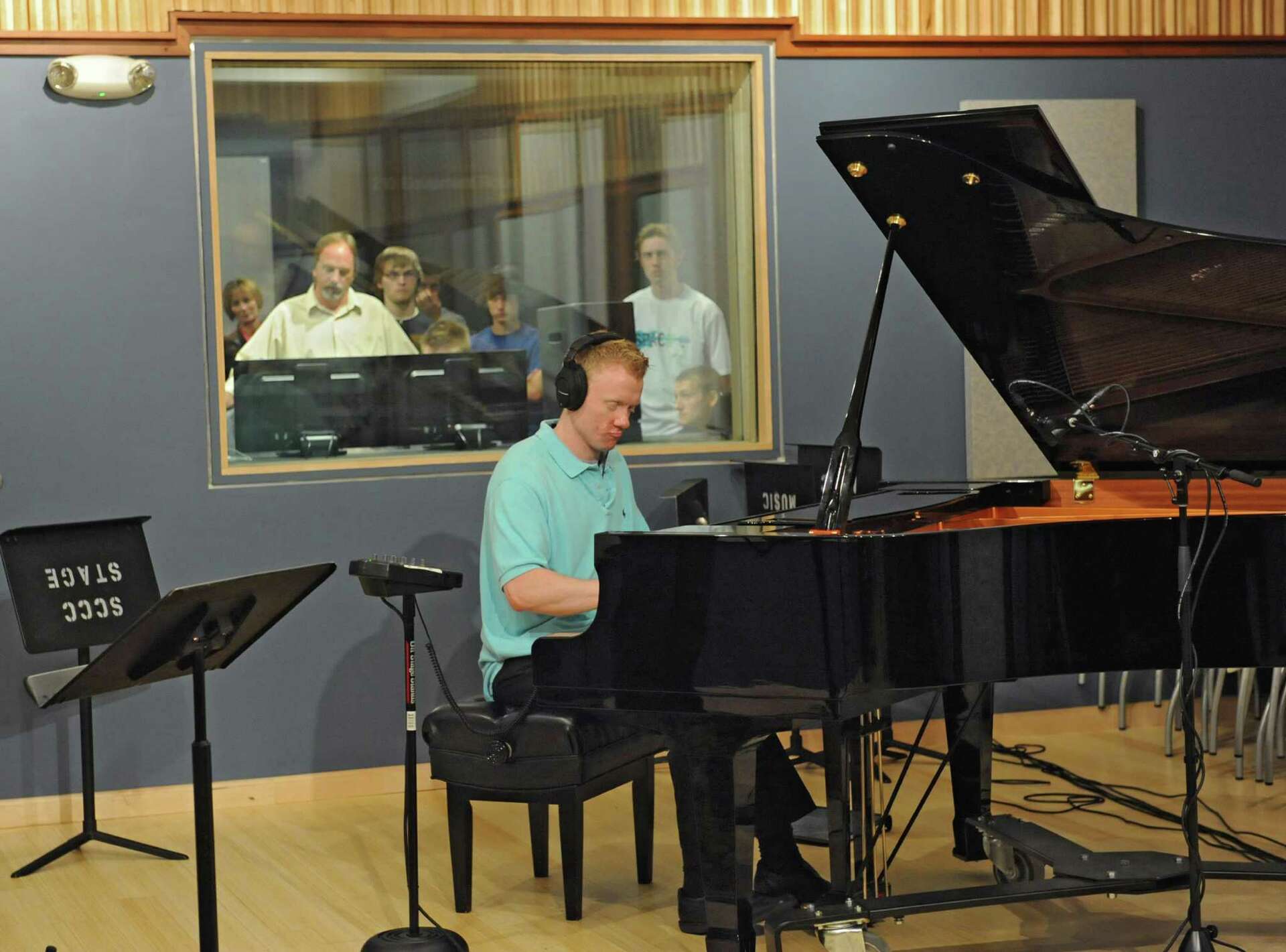 Recording in a studio environment