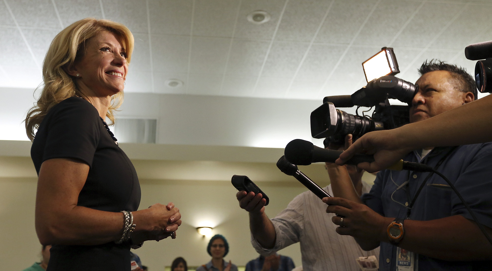 Davis rallies Democrats at 'family reunion'