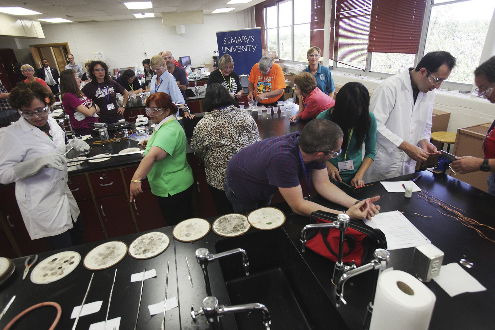 Teachers go to summer camp