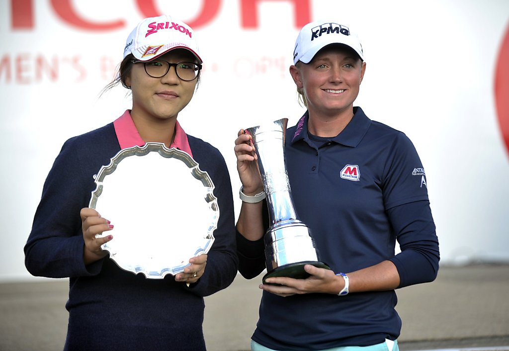 Lewis wins Women's British Open at St. Andrews