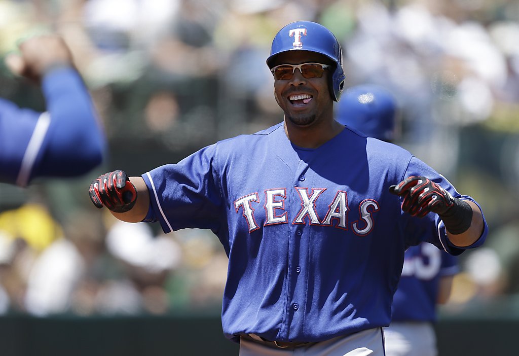 A's shut out again as Rangers win 4-0