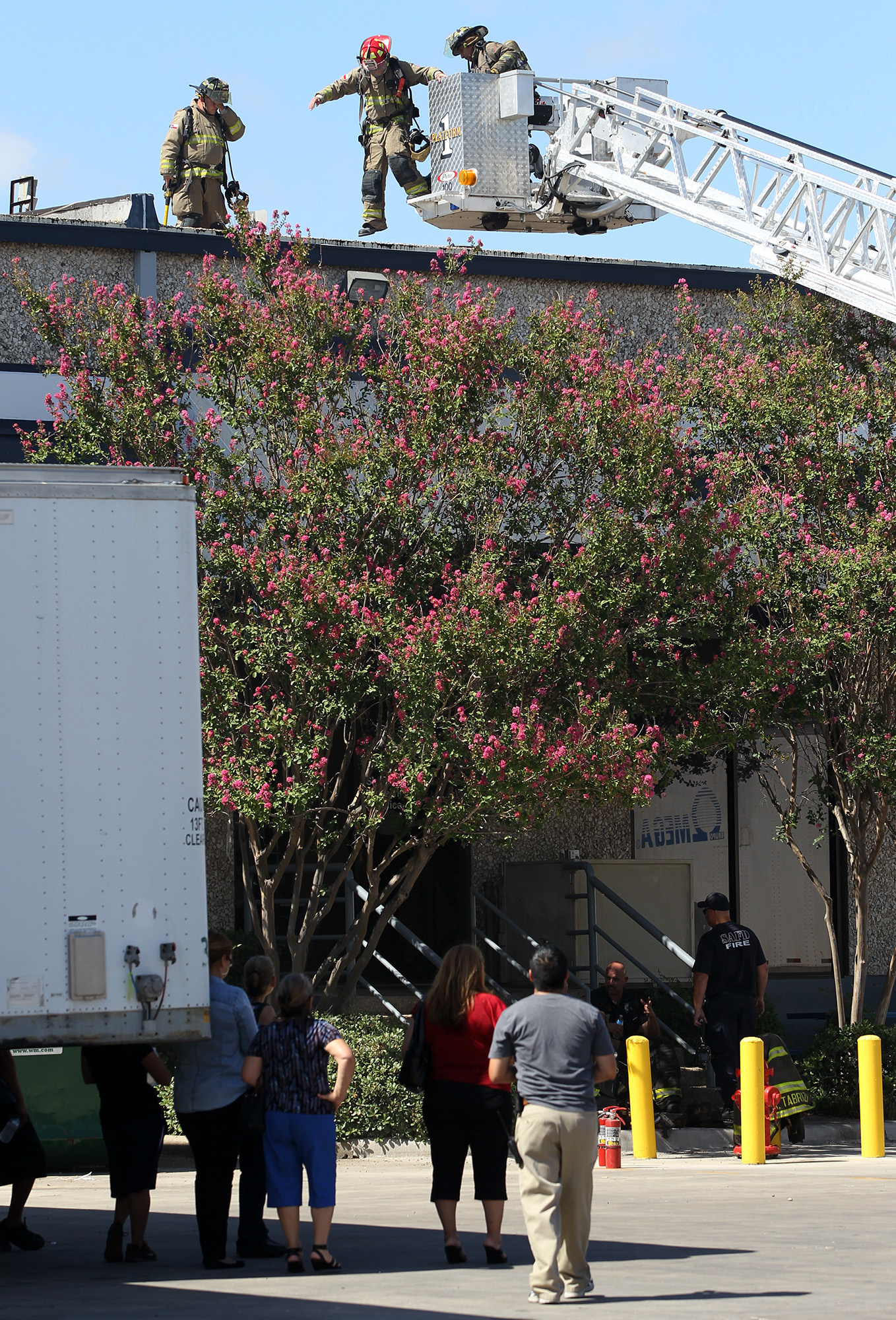 Warehouse fire on Northeast Side causes evacuations