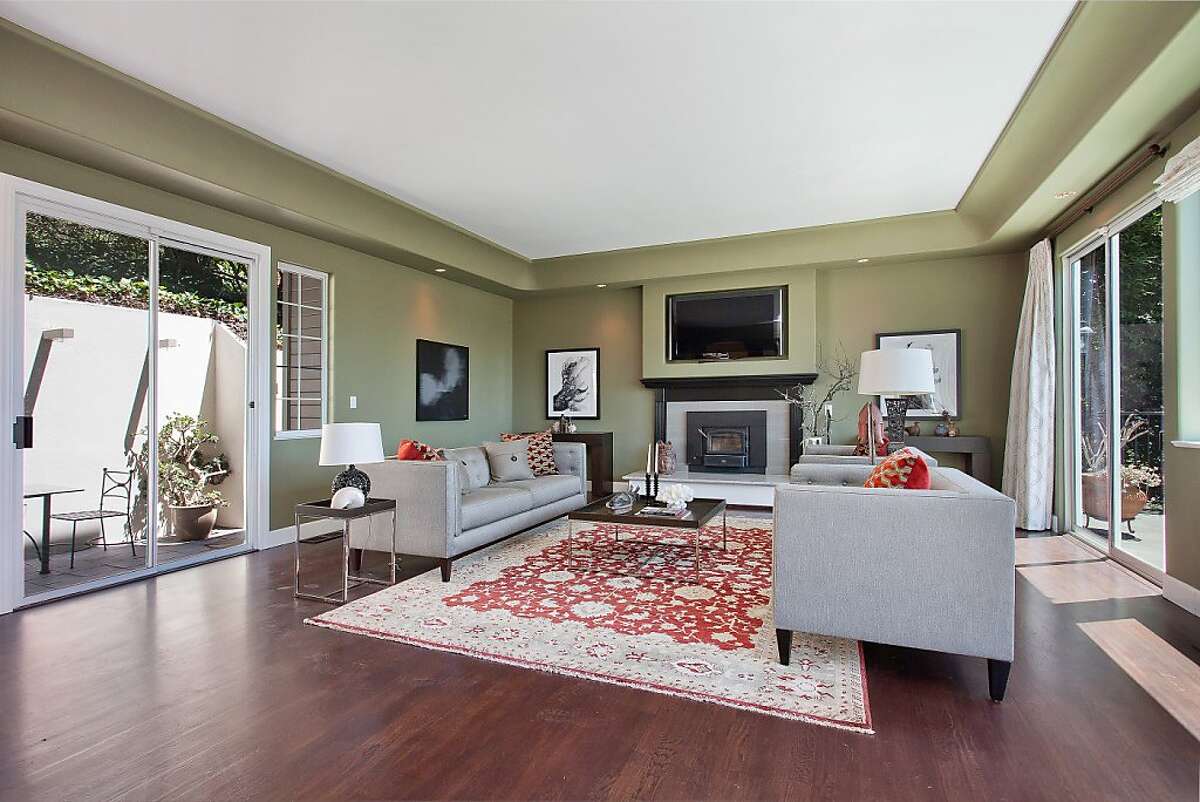 Contemporary Montclair home has views, wine cellar