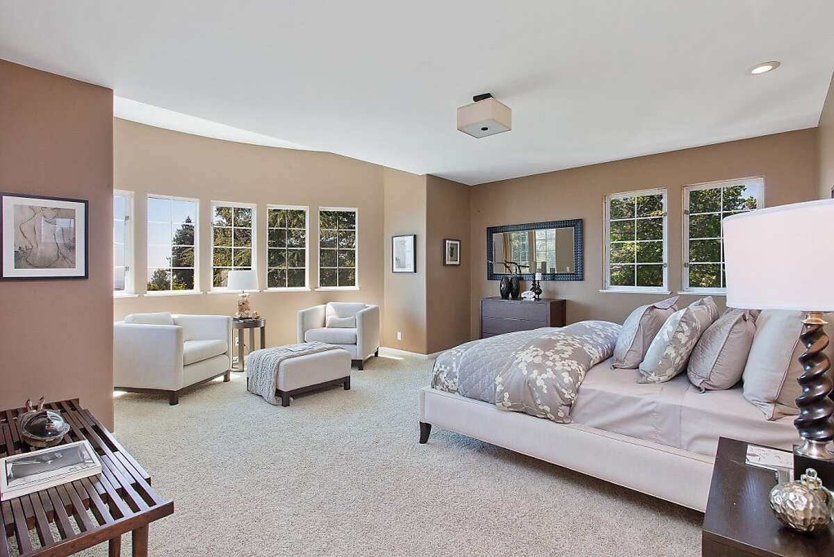 Contemporary Montclair home has views, wine cellar