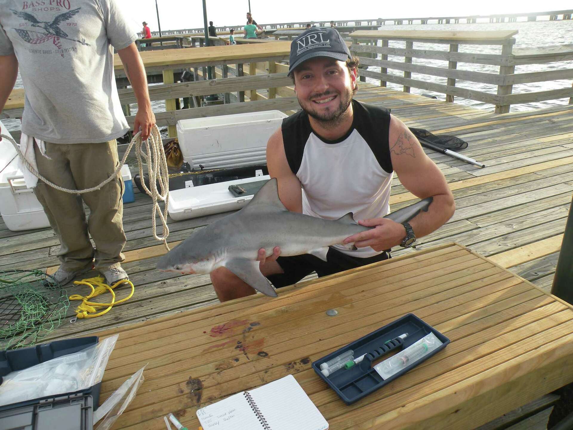 Orange native appears on Shark Week 'voodoo' segment