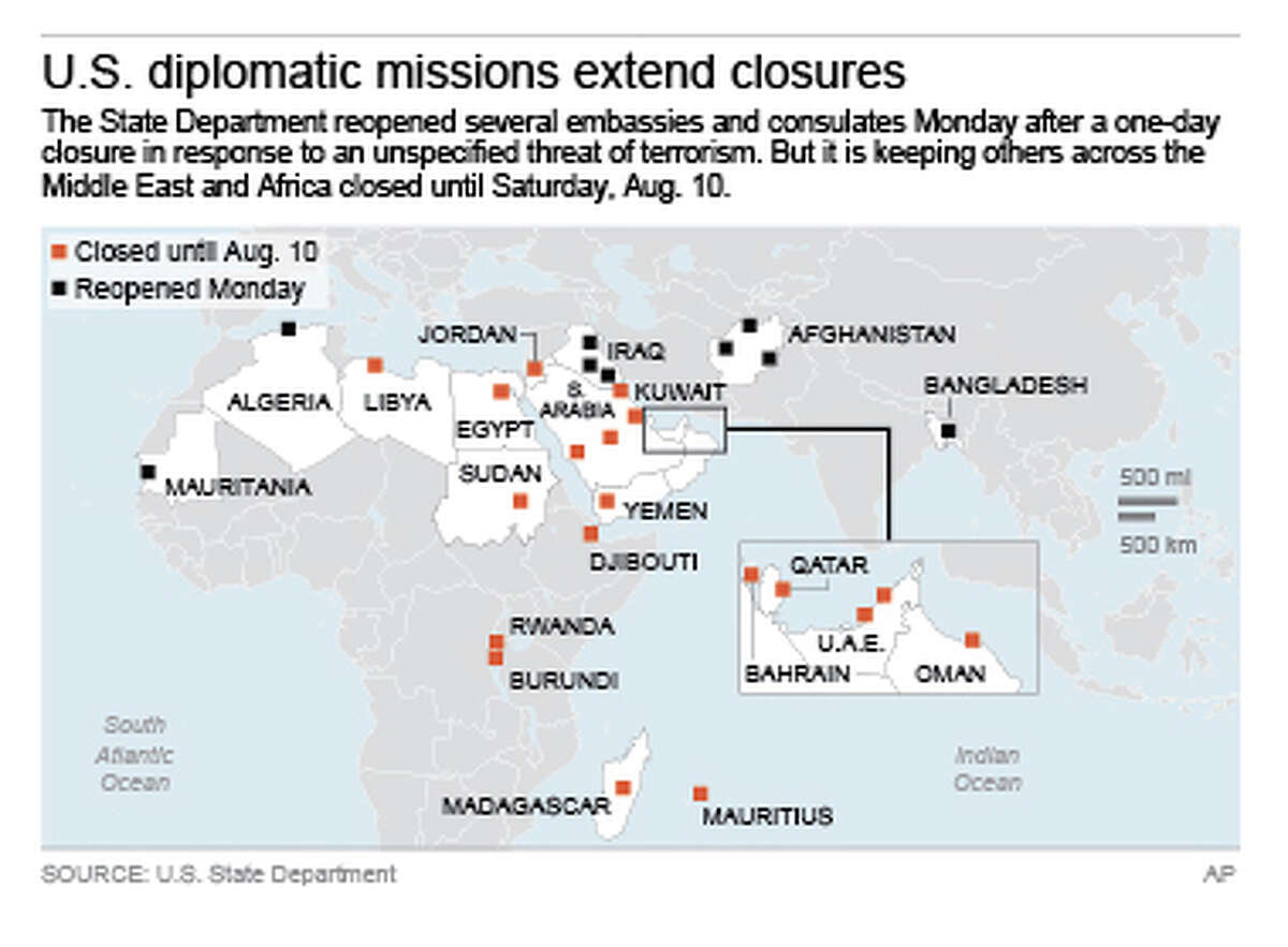 Al-Qaida chief's message led to embassy closures