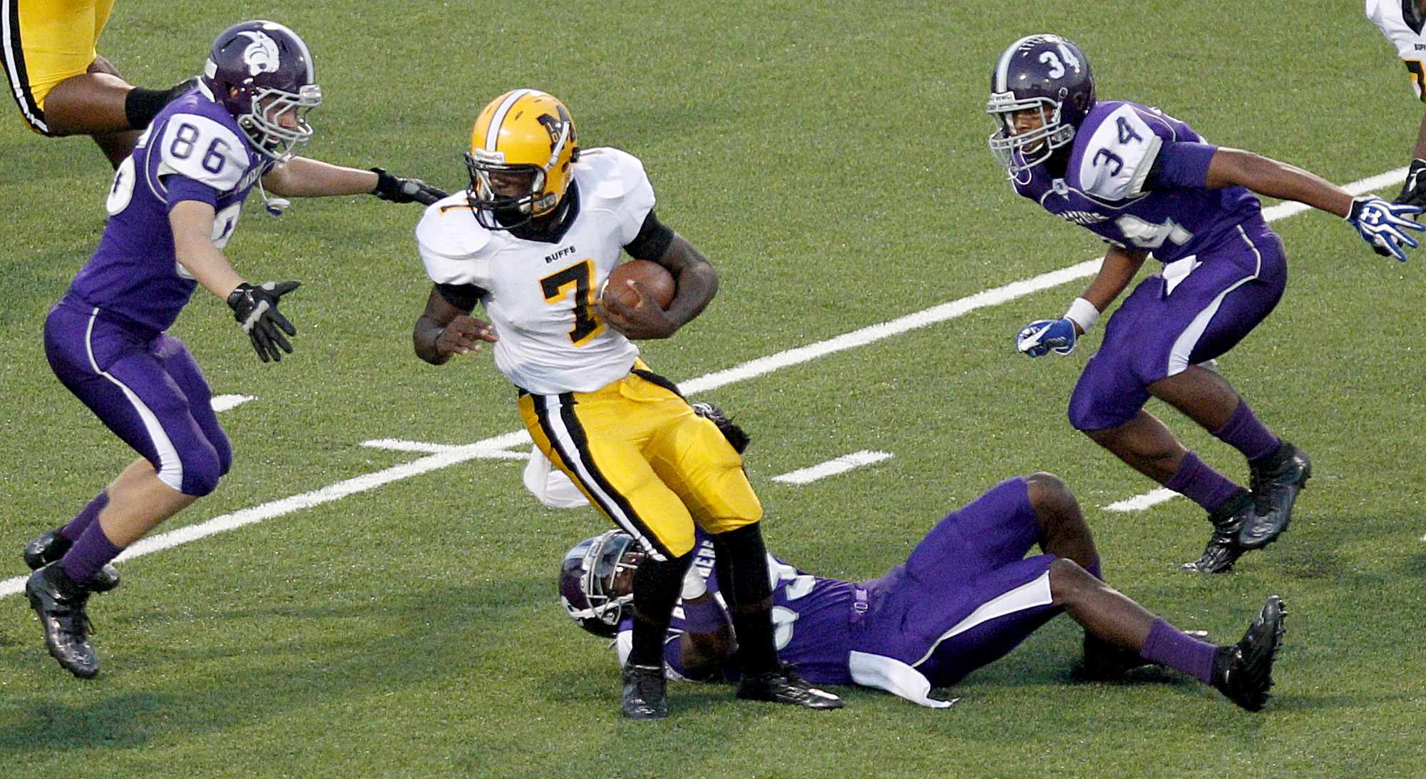 Ridge Point football's Townsend turning heads