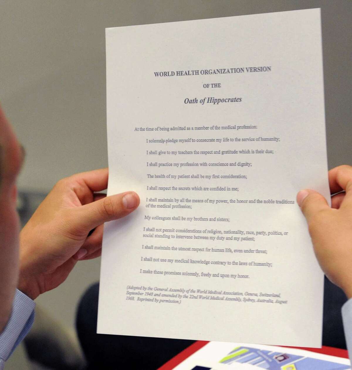 Photos: White Coat Ceremony for future doctors