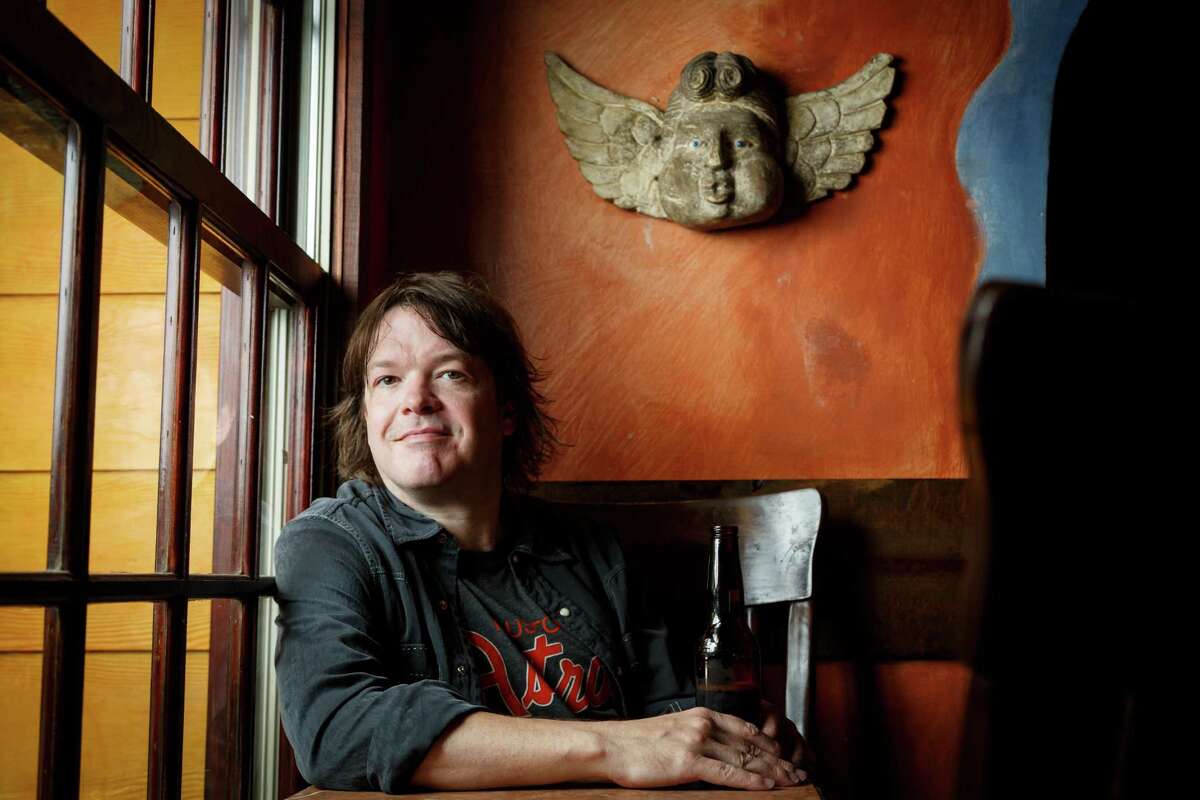 Musician Mike Stinson is happy to party by himself