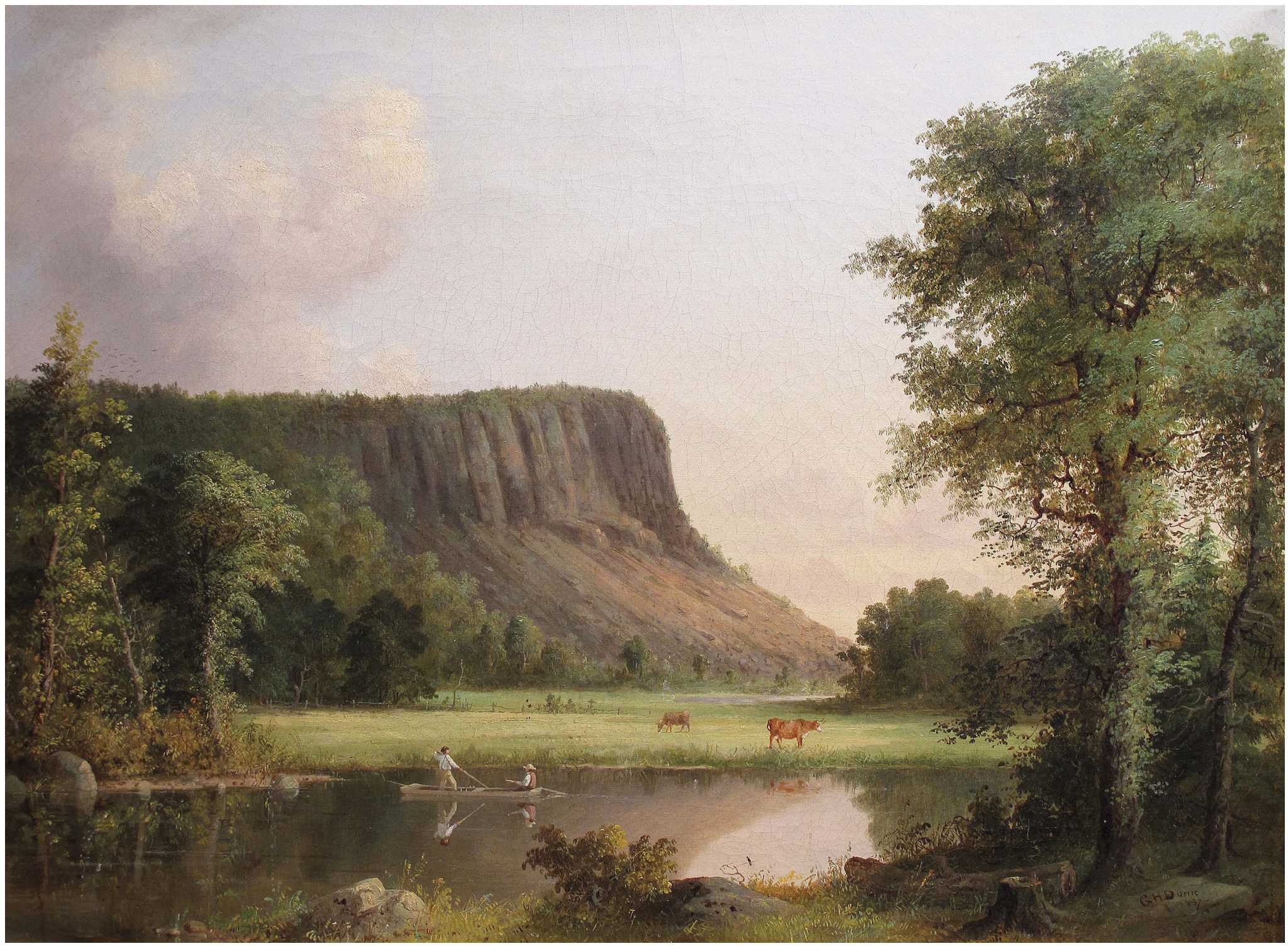 Great American artists of the past fascinated by state 'rocks'