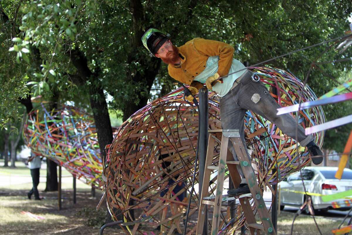 Colorful 'Funnel Tunnel' turning heads on Montrose