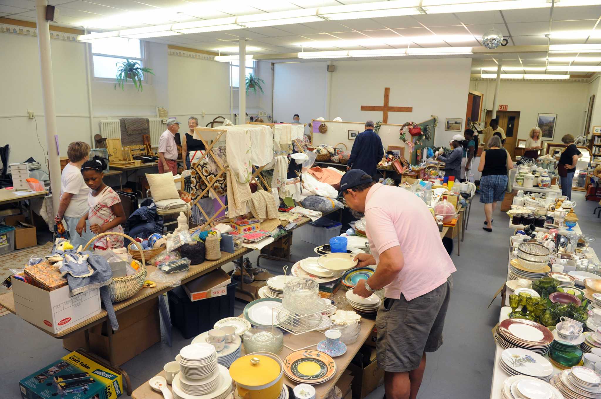Photos: Sale helps out community
