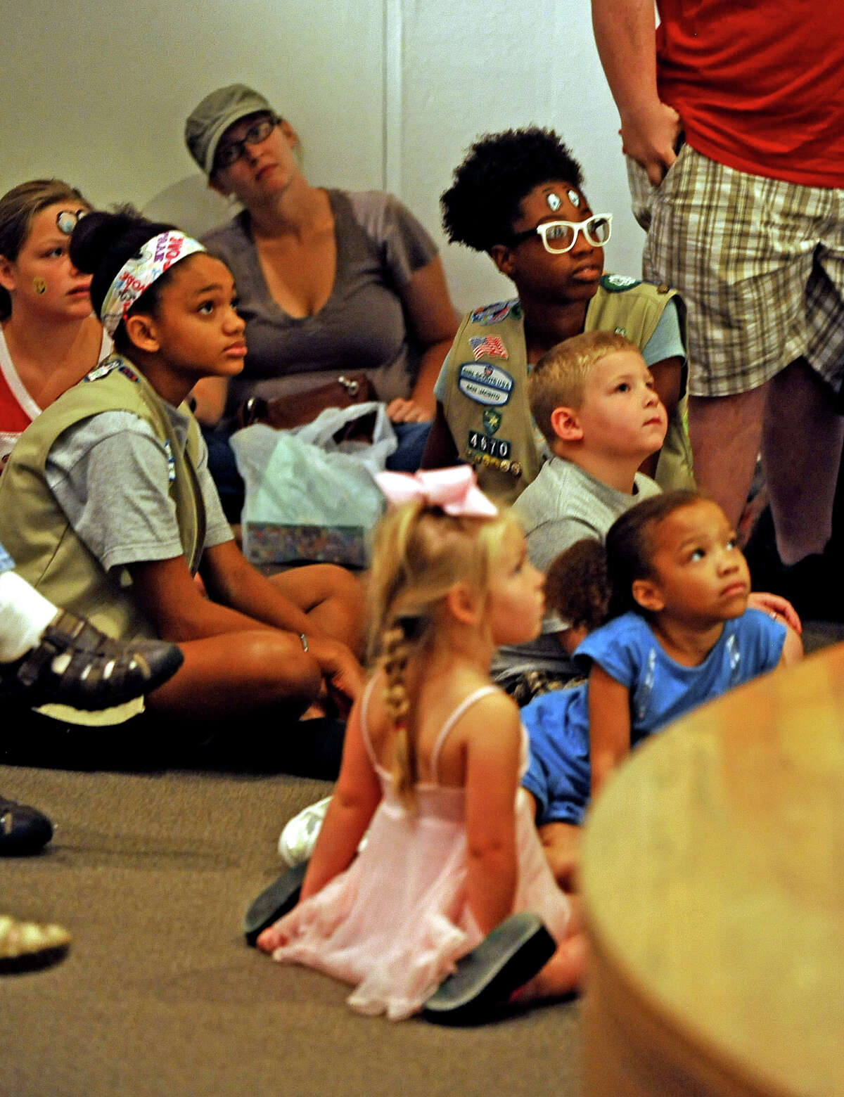 "Eye Spy" Family Arts Day fun