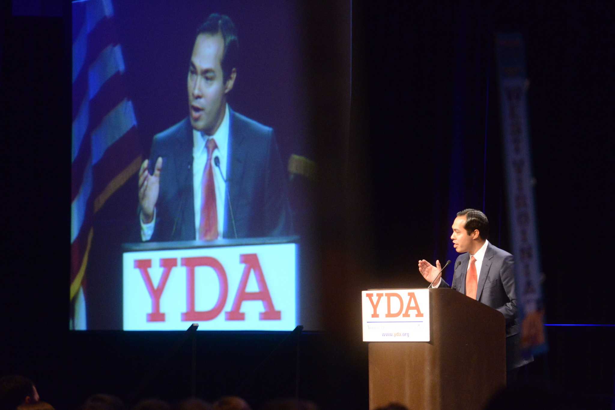Mayor Castro addresses Young Democrats
