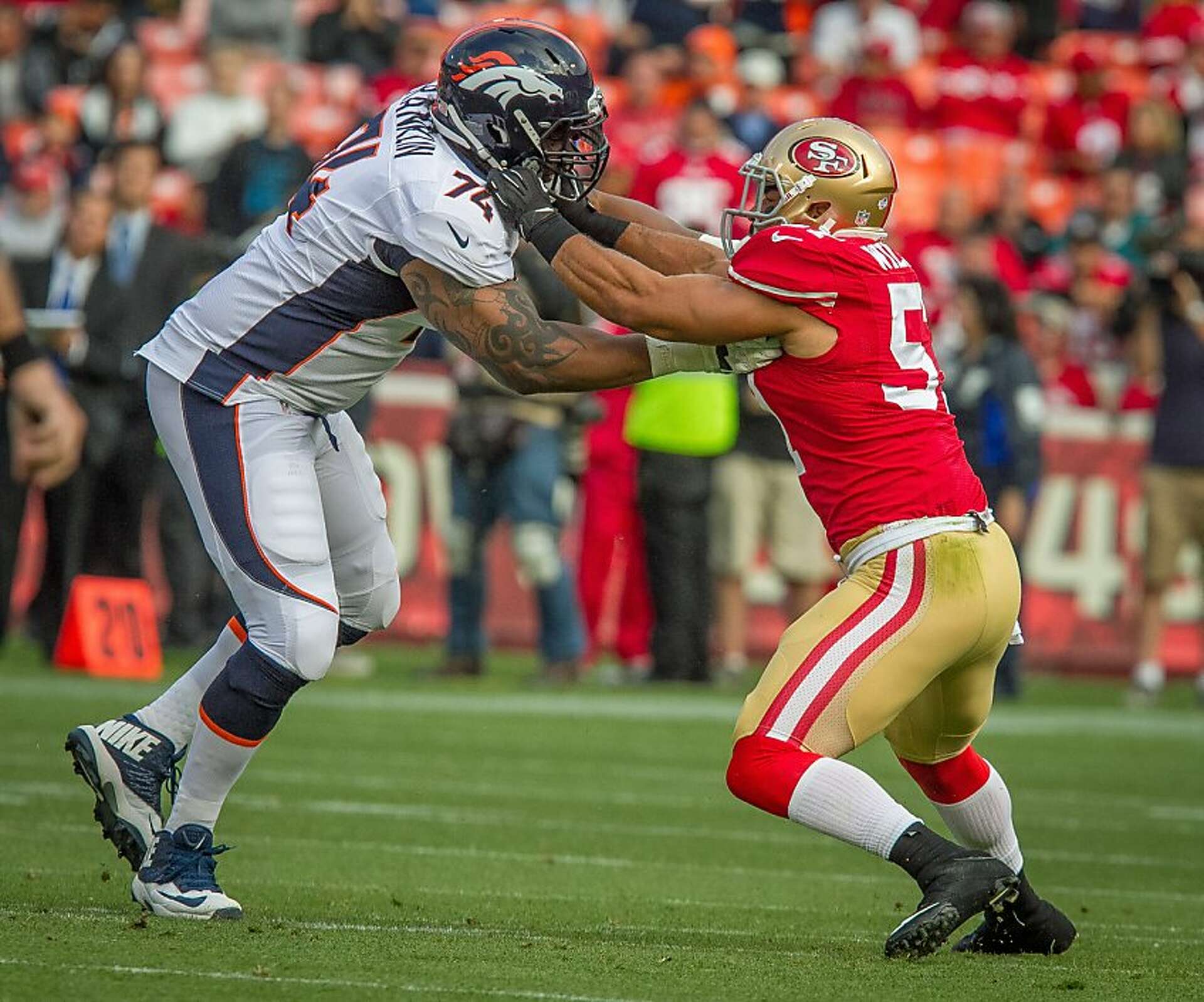 Parents boost 49ers linebacker Michael Wilhoite
