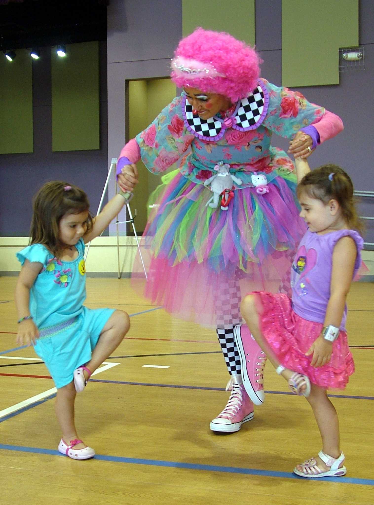 A smile is a clown's reward