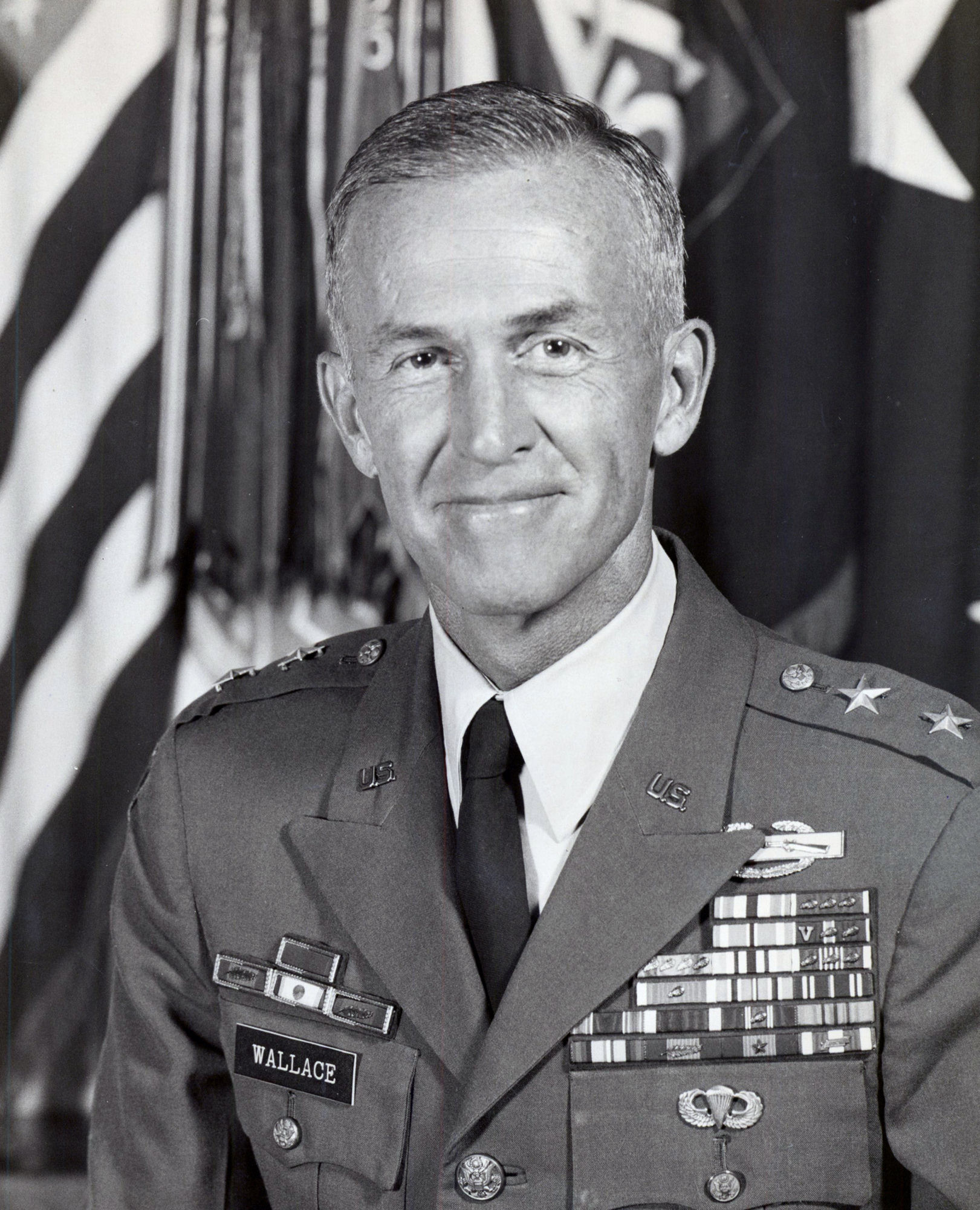 Wallace a decorated Army veteran who stayed active