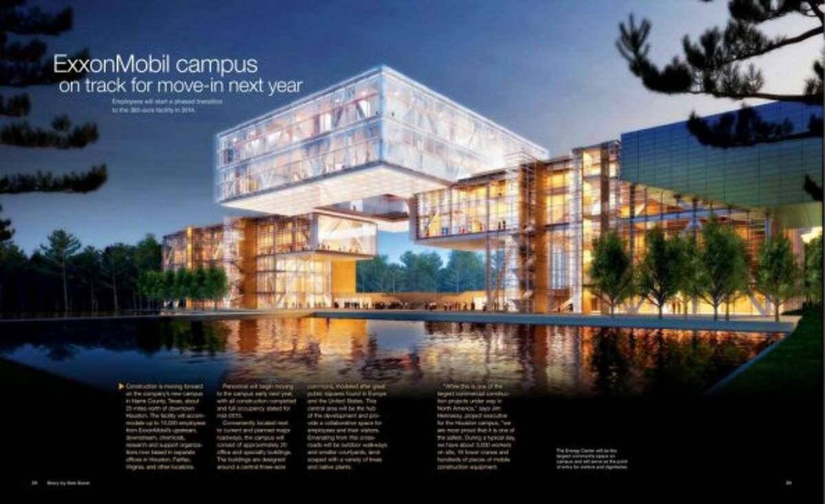 ExxonMobil campus is a city within a city