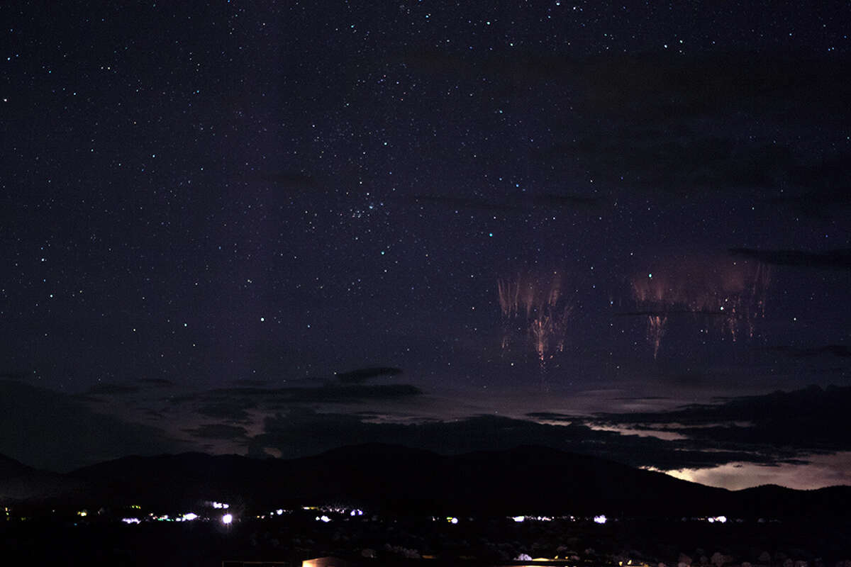 Photos: ‘Sprites’ captured exploding in the upper atmosphere