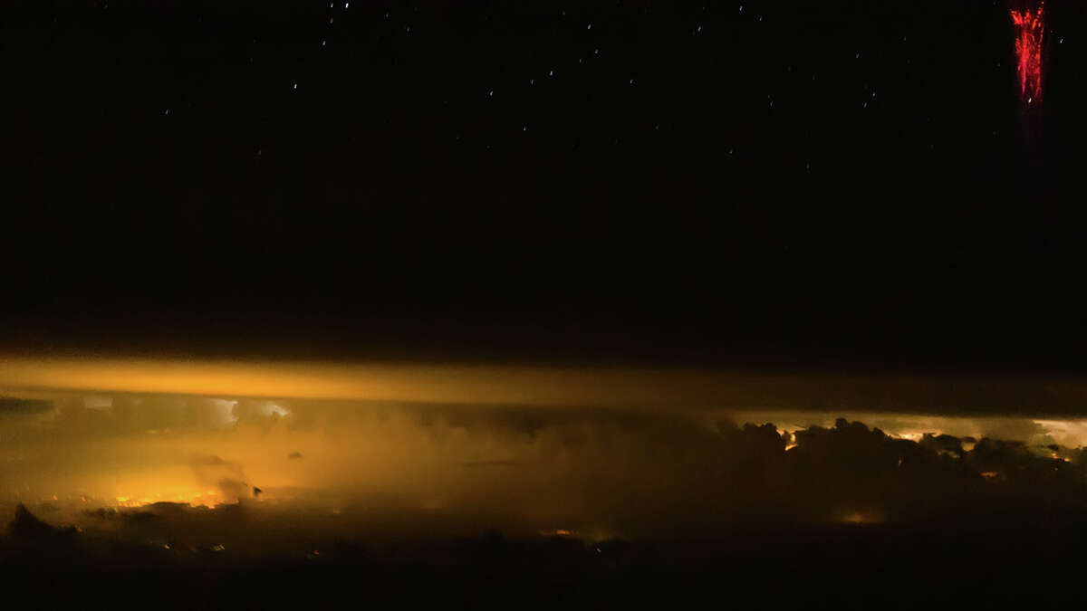 Photos: ‘Sprites’ captured exploding in the upper atmosphere