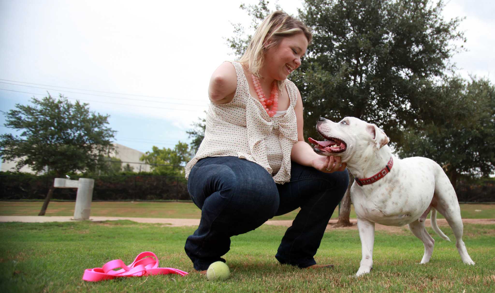 Woman and dog connect like few others