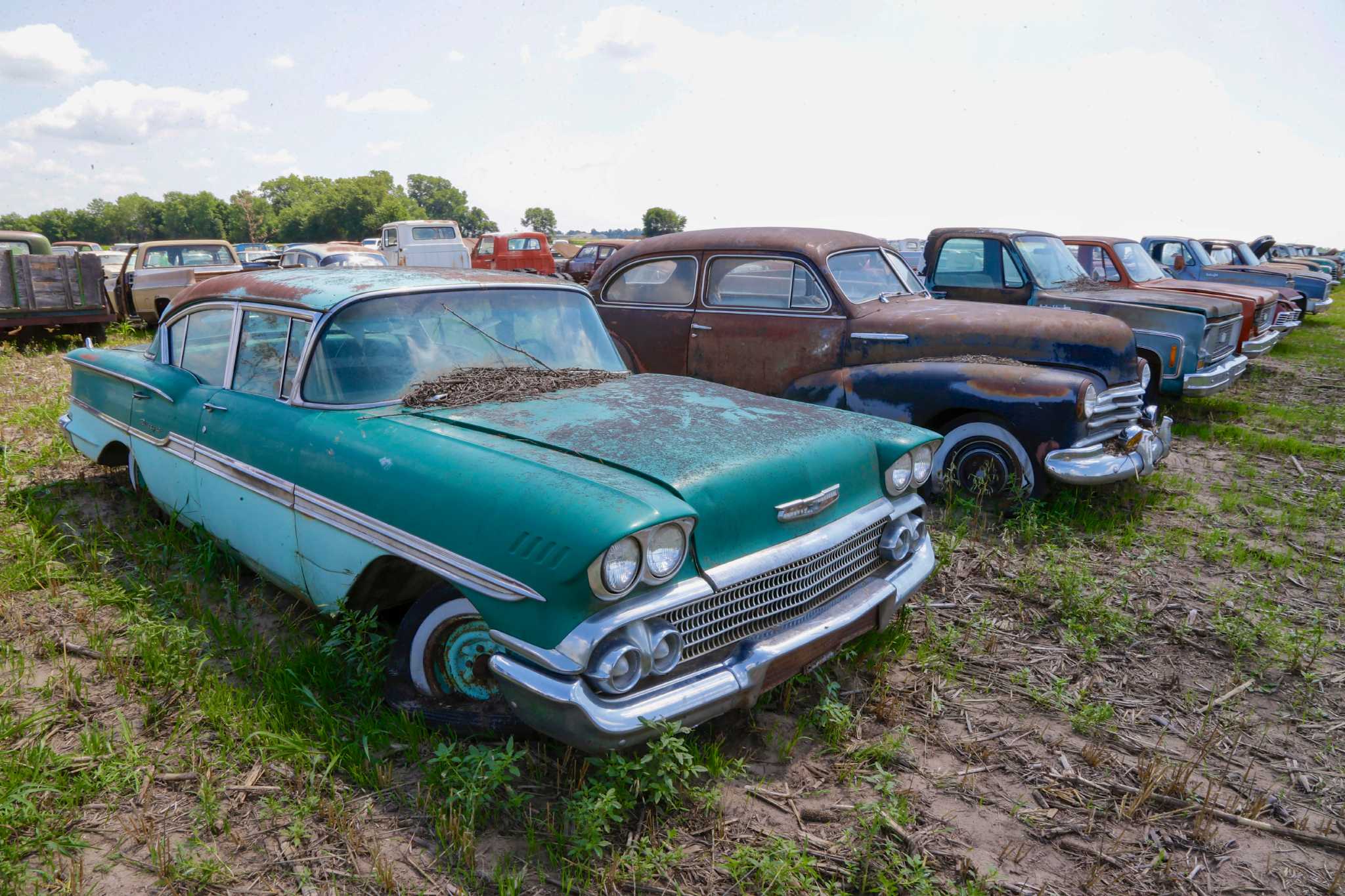 Vintage Chevys up for auction