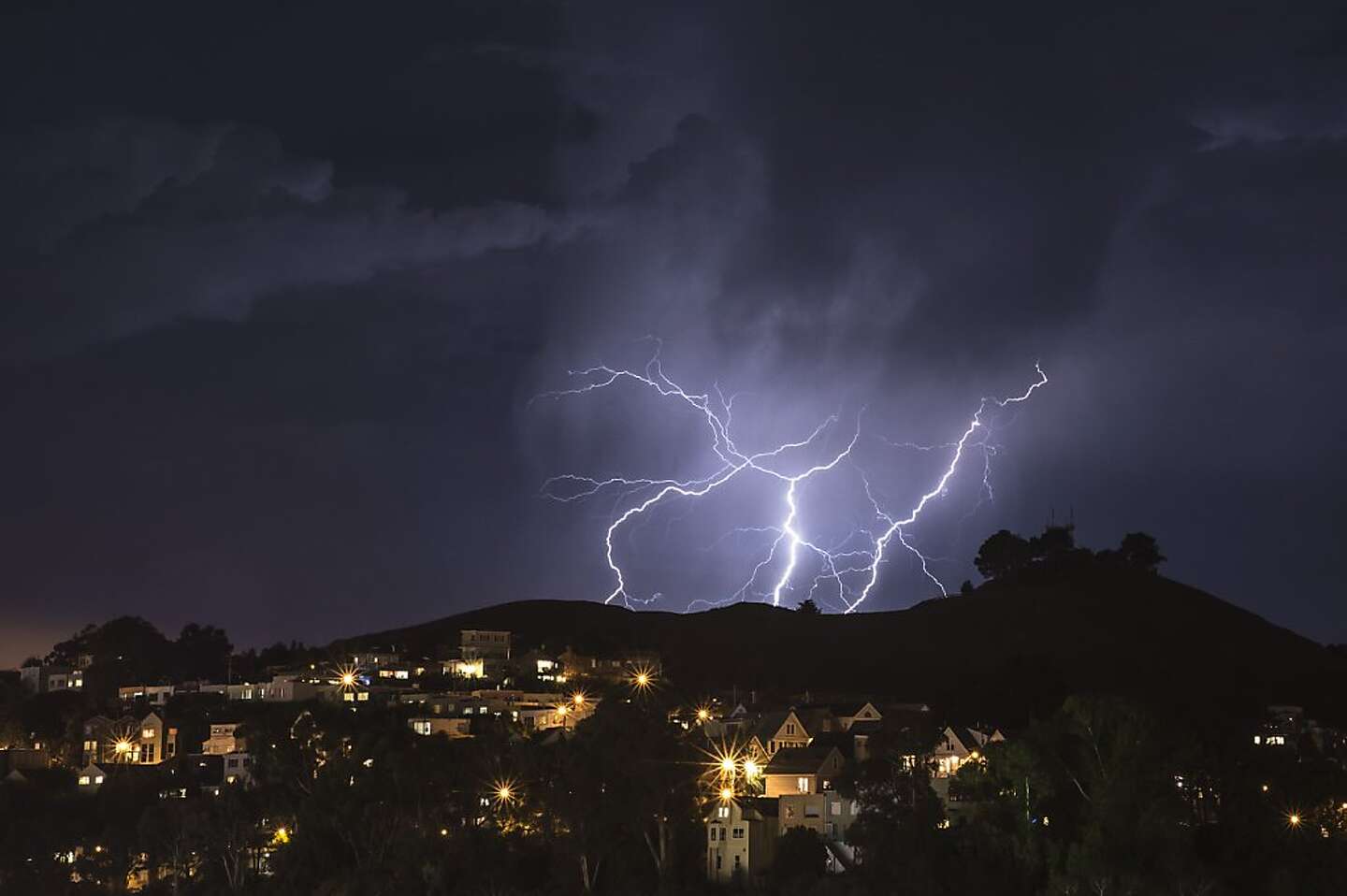 More lightning in the forecast