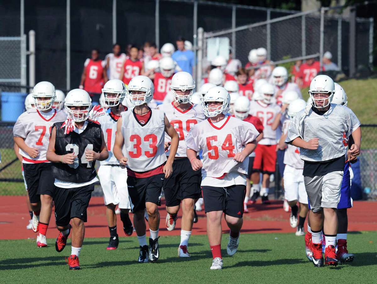 Greenwich football opens training camp