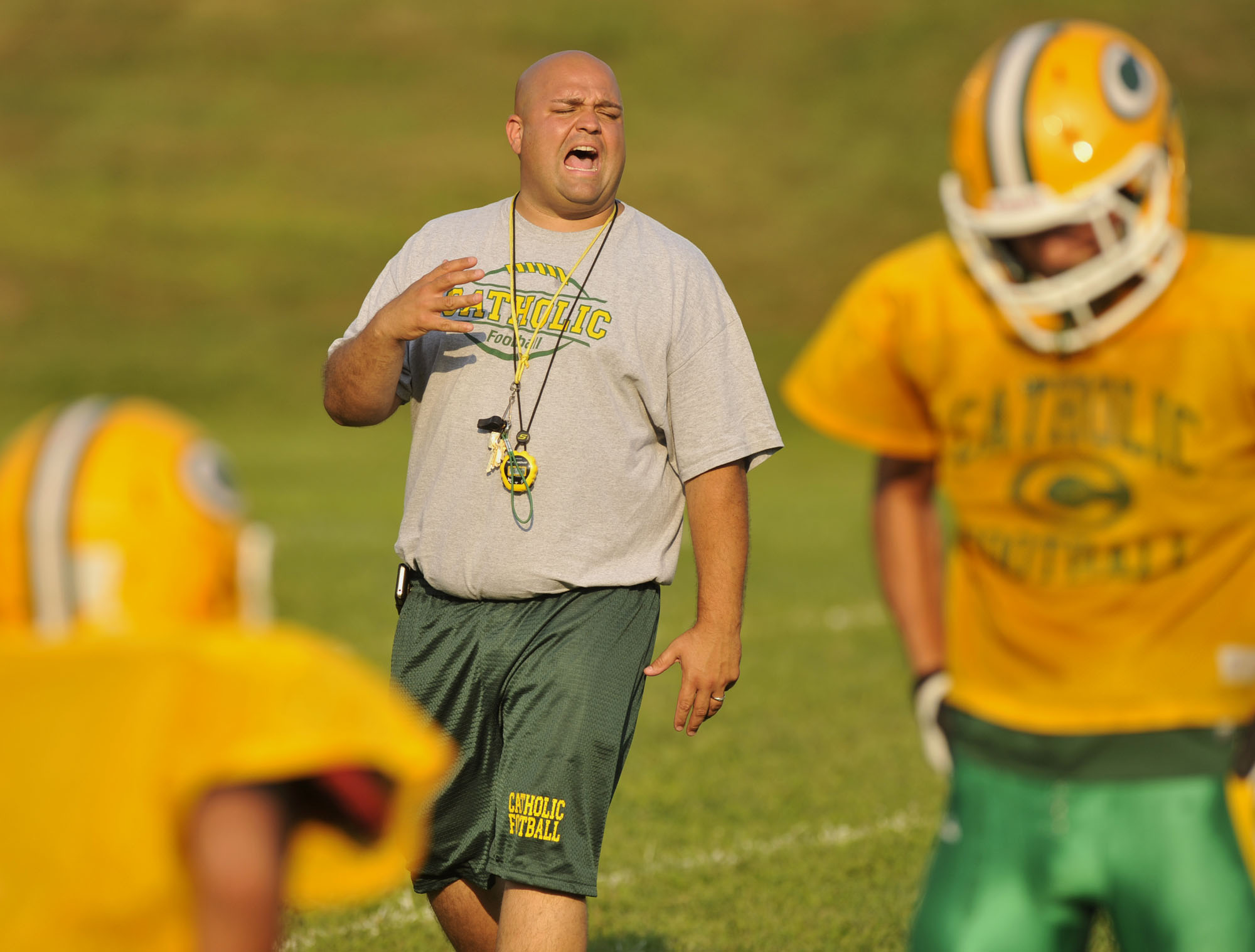 Optimism is in as Donny Panapada takes over Trinity Catholic football