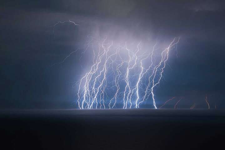 More lightning in the forecast