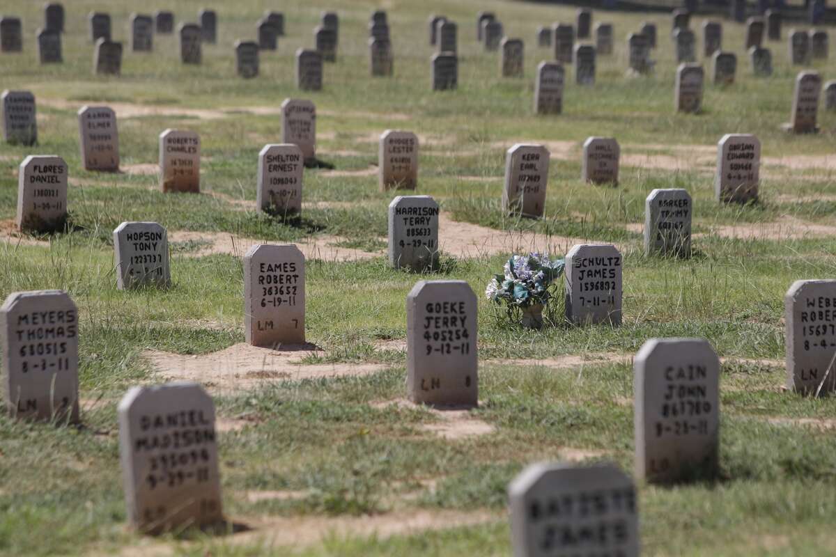 Odd graves at Texas prison cemetery create mystery for historian