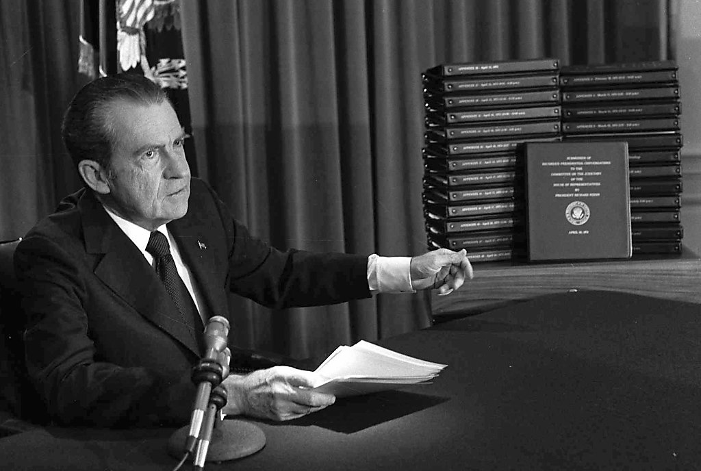 Reagan, Bush called Nixon after Watergate speech