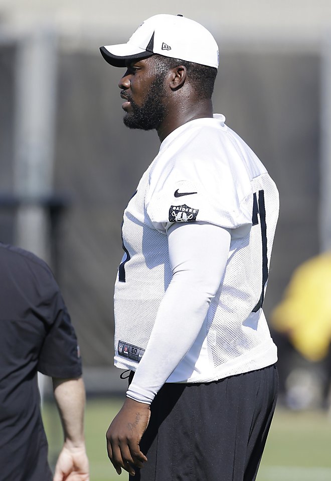 Raiders rookie Watson returns to need at tackle