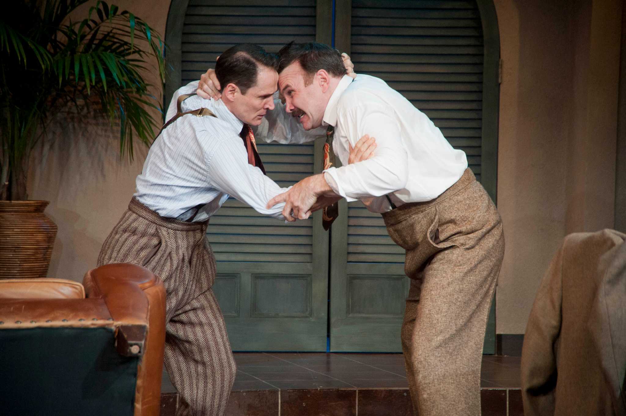 Two big writers, talking really big