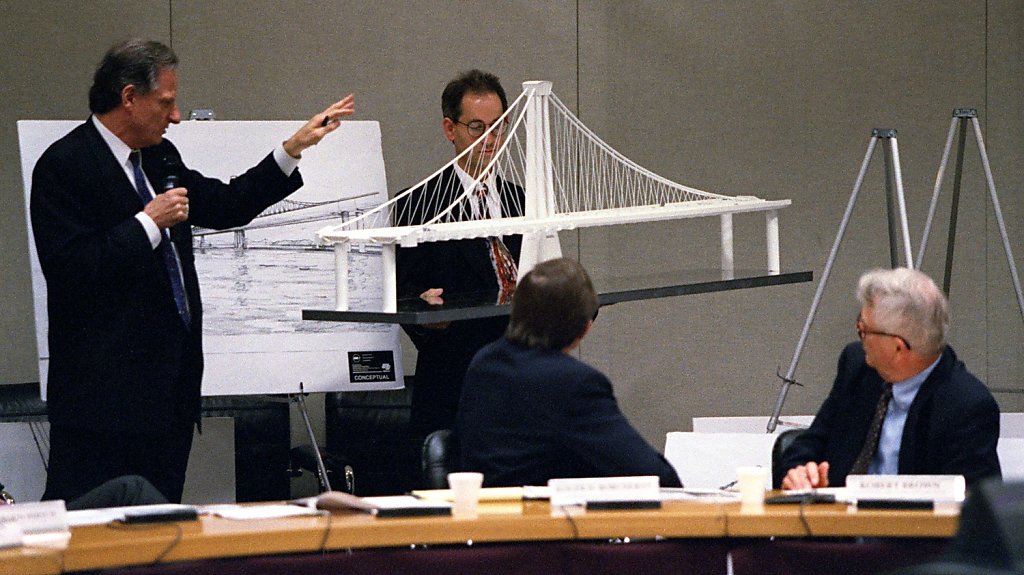 Decades of planning for Bay Bridge span